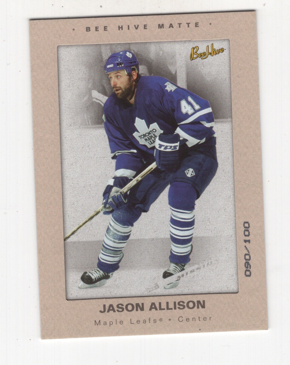2005-06 Upper Deck Bee Hive - Matte #86 Jason Allison /100 for sale ...