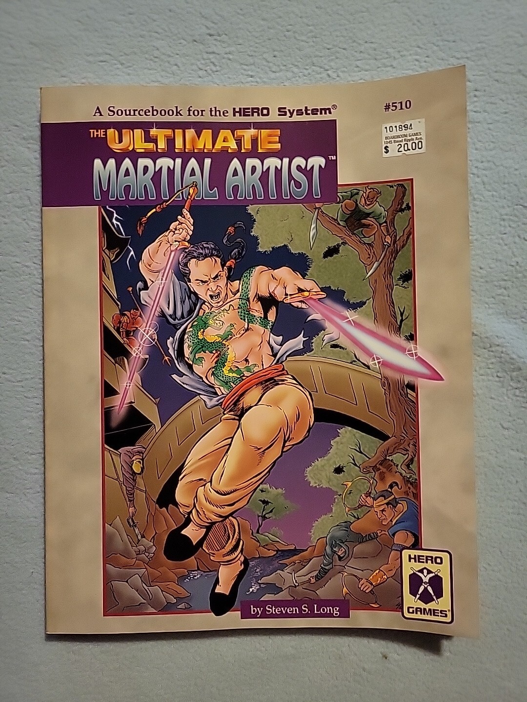 THE ULTIMATE MARTIAL ARTIST by HERO Games for HERO System RPG | eBay