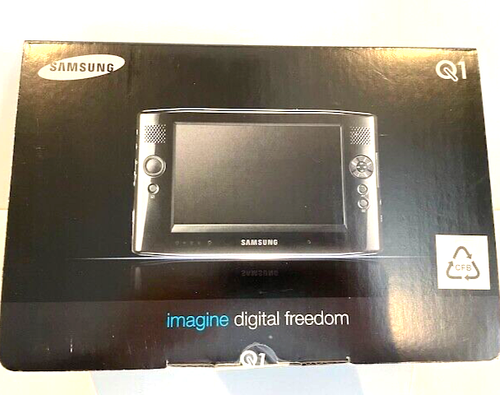 Samsung Q1 UMPC Handheld PC NP-Q1-V000/SEA RARE NEW SEALED Collectible ...
