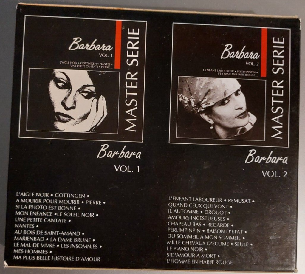 COFFRET 2 CD BARBARA COLLECTION MASTER SERIE | eBay
