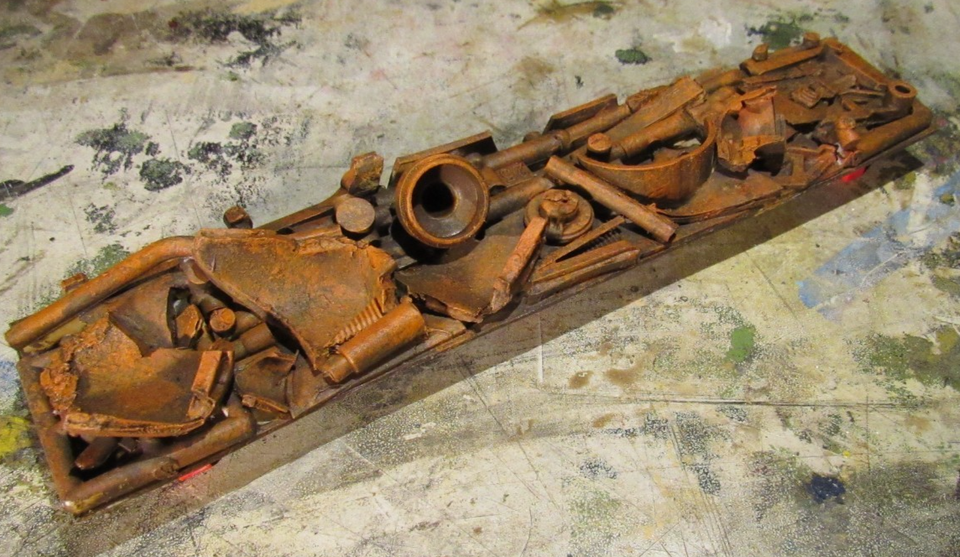 Ho scale handmade scrap gondola load 4 | eBay