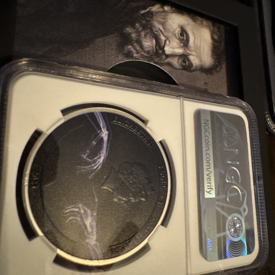 2023 X-Ray Creation of Adam Cook Is. 1 oz Silver Coin NGC PF70 UCAM | eBay