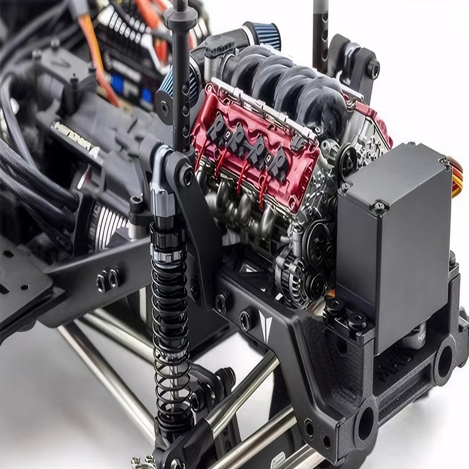 For Adults V8 Combustion Engine Model Building Kits Internal DIY Hobby ...