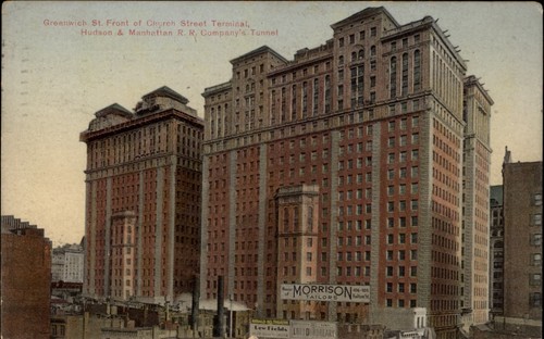 Church Street Terminal Greenwich New York vintage postcard a981 | eBay UK