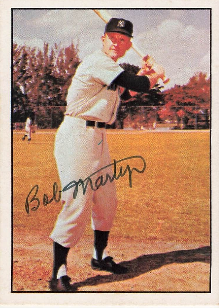 BOB MARTYN AUTOGRAPH TCMA BASEBALL CARD (D. 2015) | eBay