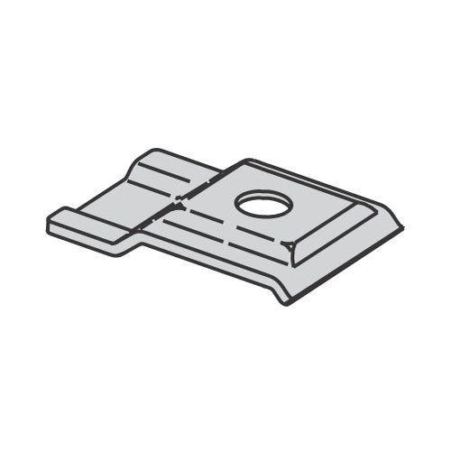 B-Line 9ZN-1205, 2-1/4" L, G90, Clamp/Guide for Cable Tray, 1pc | eBay