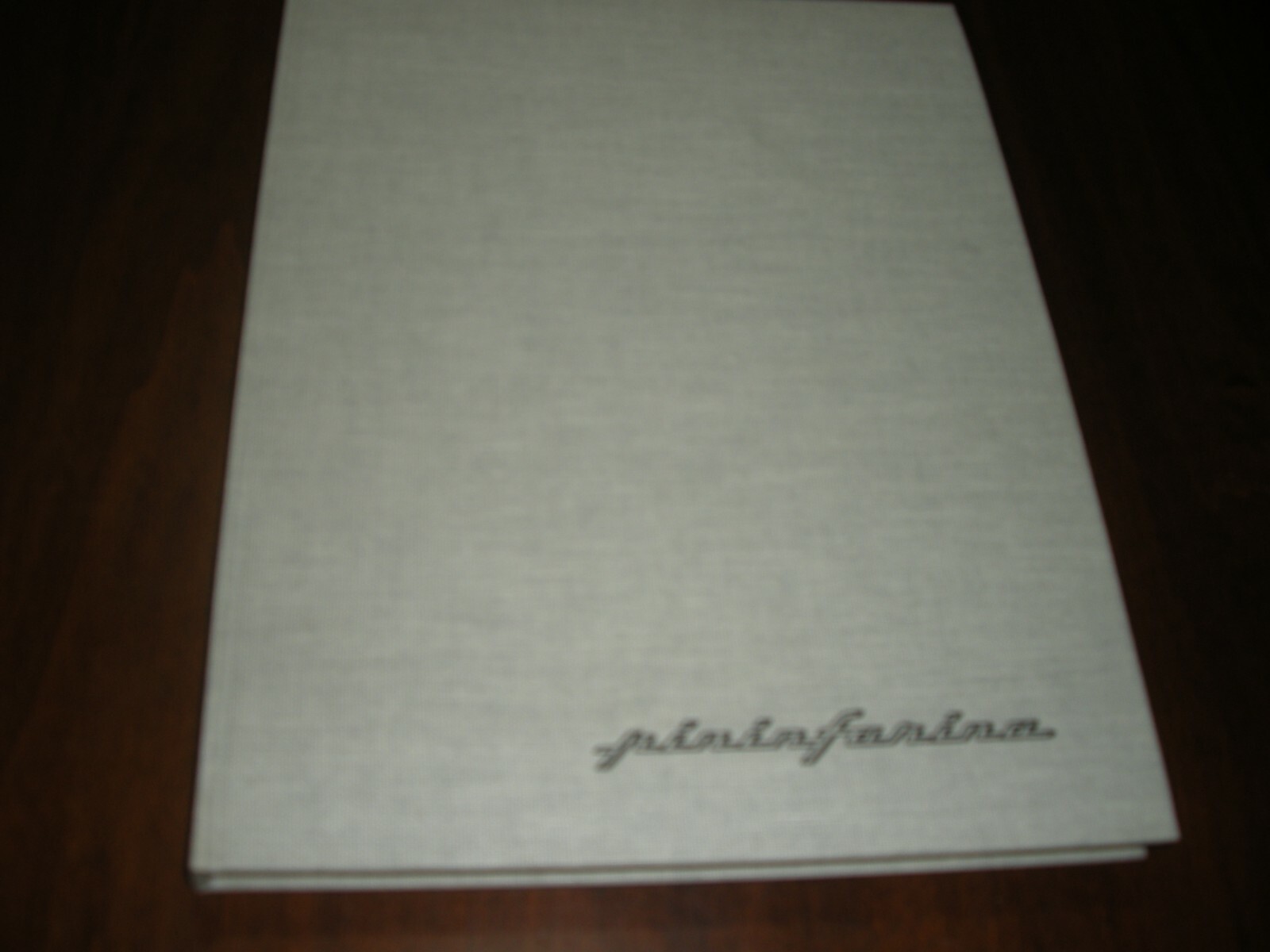 FERRARI ,ALFA ROMEO LIBRO BOOK ANNUARIO " PININFARINA N10 DEL 6970 ...