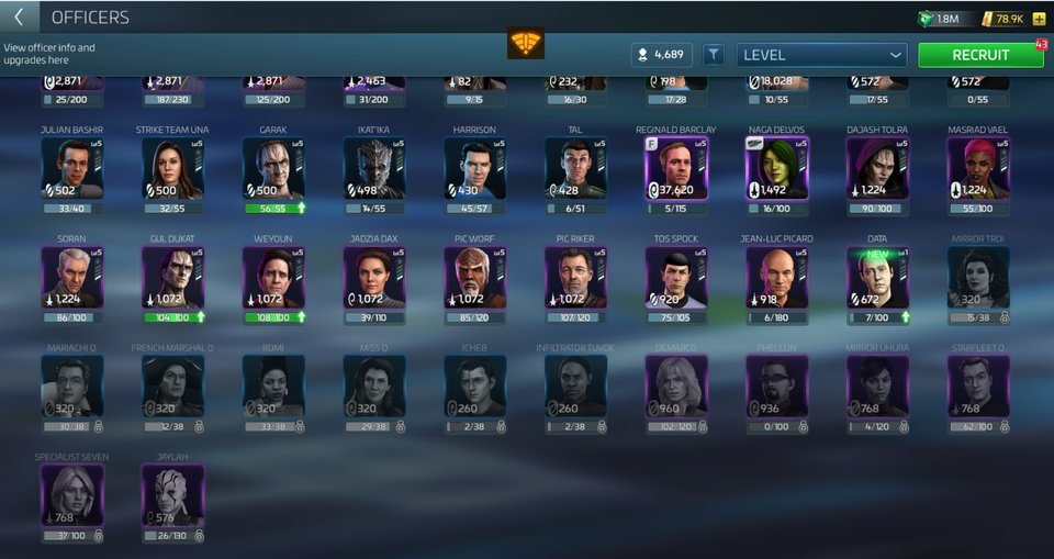 STFC Star Trek Fleet Command Account OPS 64 US Server | eBay