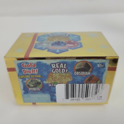 Gold Dig It! Small Blind Box Find Real Gold in 1 in 24 Boxes! Real Gems ...