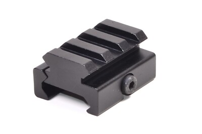 FLAT TOP HALF 1/2 INCH MINI RISER BLOCK MOUNT 3 SLOT PICATINNY RAIL | eBay