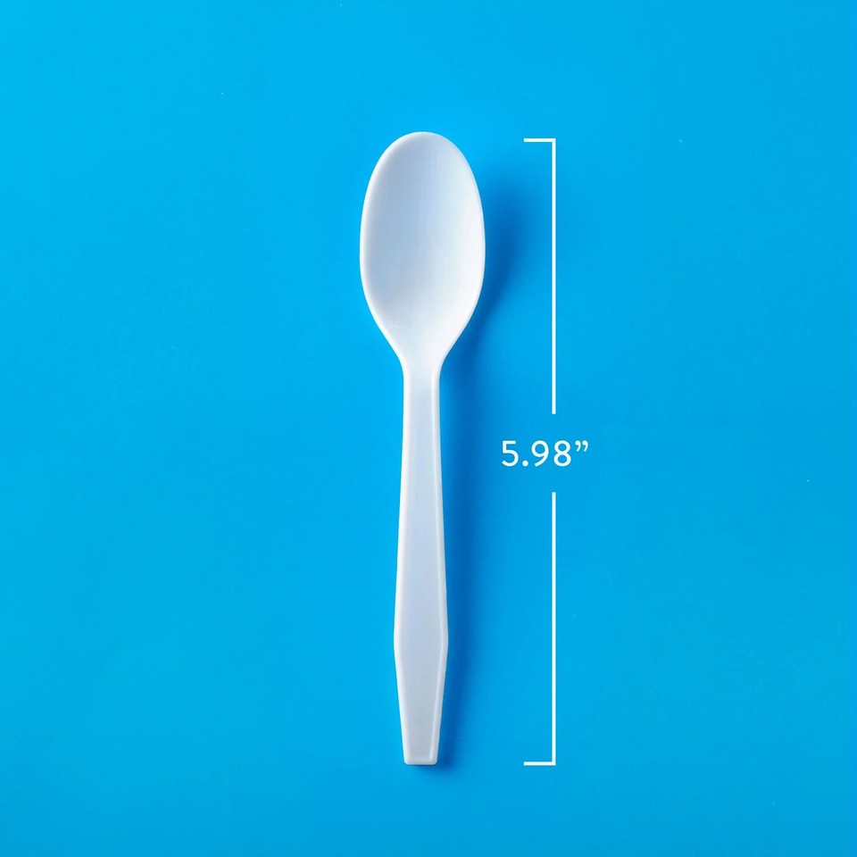 Member's Mark Heavyweight White Plastic Spoons, 600 ct. | eBay