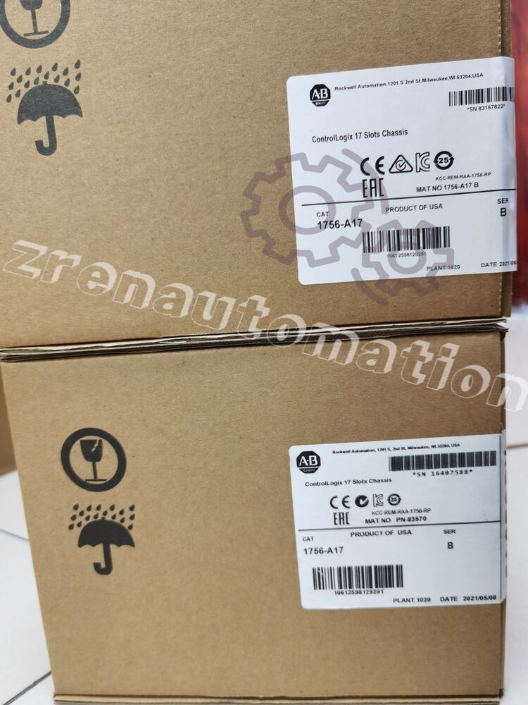 NEW AB 1756-A17 ControlLogix 17 Slots Chassis Module New Sealed Spot ...