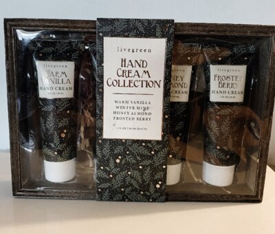 Livegreen Hand Cream Collection 1 oz each (4) NWT | eBay