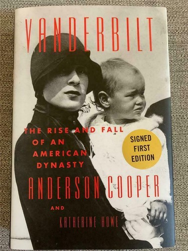 Anderson Cooper Vanderbilt Signé 1ère Édition Relié | eBay