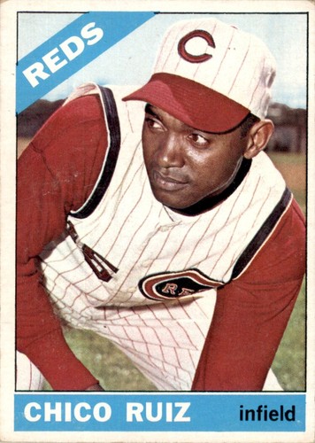 1966 Topps Baseball Chico Ruiz (B) Cincinnati Reds #159 | eBay