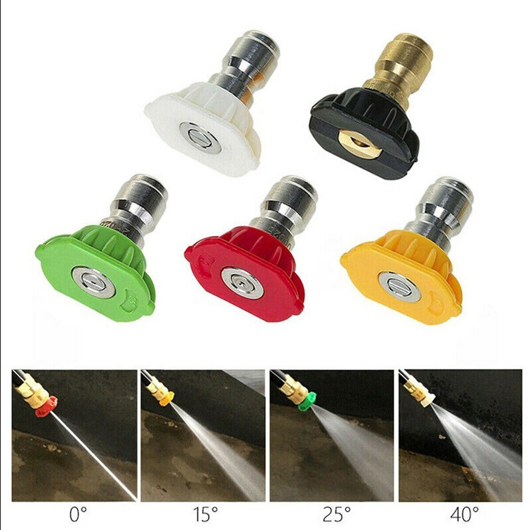 Sprinkler Nozzle 5 Colors Spray Nozzle 5 Pieces/Set Wash Washer High ...