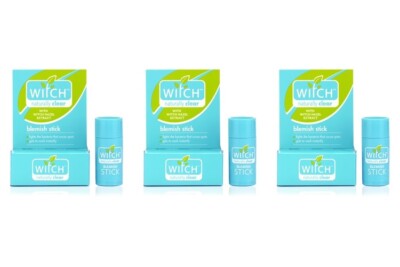 Witch Hazel Blemish Stick for Spots, Acne & Blemishes (Oil-Free) - 3 x ...