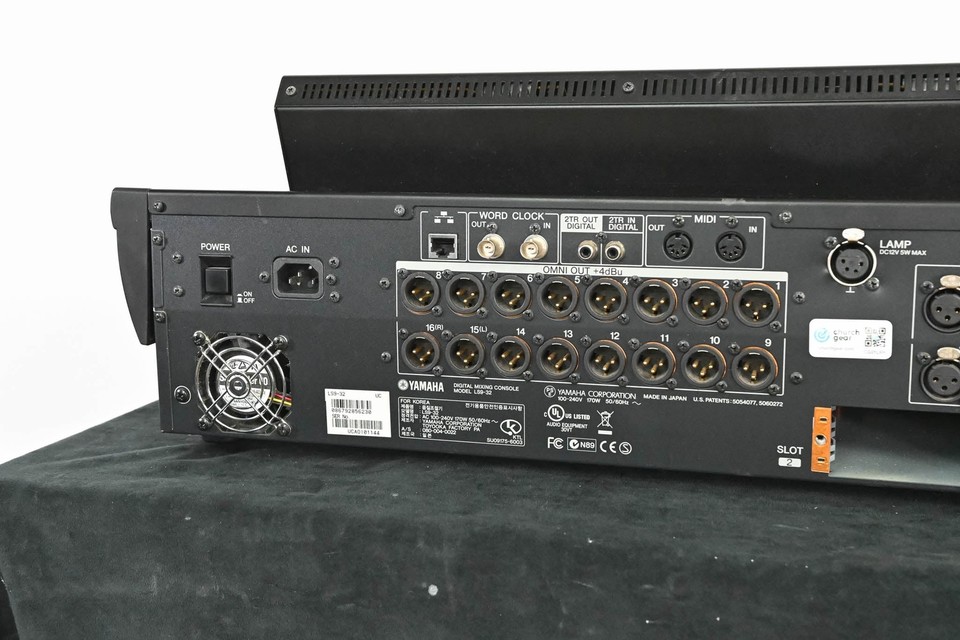 Yamaha LS9-32 32-Input Digital Mixing Console CG01LRK | eBay