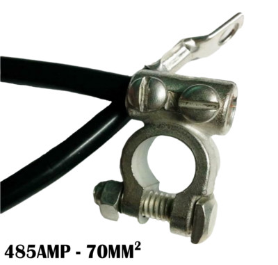 24" Car Van Truck Battery Cable Heavy Duty Earth Strap Negative Lead ...