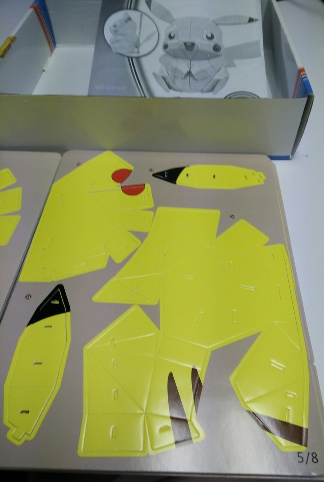 Pokemon Pikachu Monster 3D Puzzle Licensed Foam Backed 58Pieces ages 8 ...