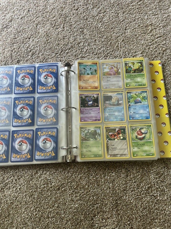 Pokemon Collection Binder Lot - 50 Pages + VINTAGE BINDER | eBay