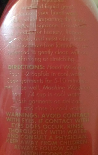 Mary Kay Angelfire Fine Wash for Delicate Fabrics 12 oz New & Sealed | eBay