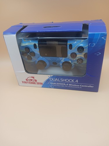 P4 DualShock 4 Controller Camouflage Blue, P4 Wireless, USB Cable | eBay