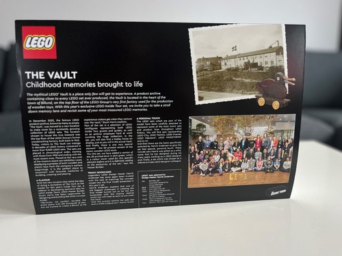 Lego 4000042 INSIDE TOUR Set 2024 The Vault LIT 1 NEW / MISB | eBay