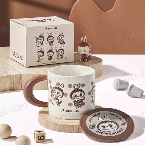 2024 new luckin coffee x LABUBU LABUBU mug Water cup limit New | eBay