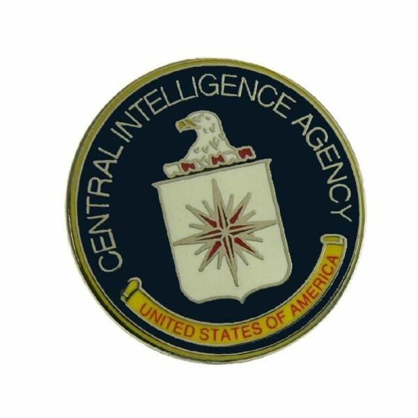CIA Central Intelligence Agency Federal Government Lapel Hat Pin Tie ...