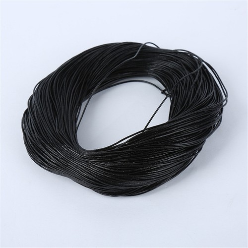 10 Meters 1/2/3mm Leather Threads Cords Strings for Bracelet Necklace ...