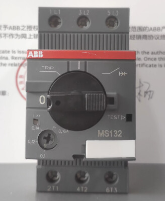 ABB Motor Protector Circuit Breaker MS132-0.16 | eBay