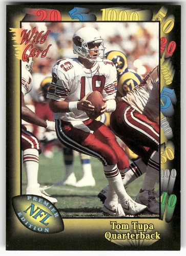 1991 Wild Card #36 Tom Tupa Phoenix Cardinals | eBay