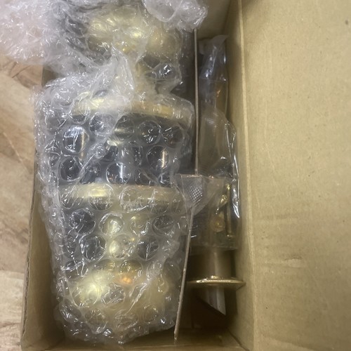 Copper Creek CK2030PB Colonial Door Knob, Privacy Function, 1 Pack ...