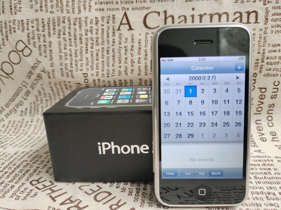 Apple iphone 1st Generation 4/8/16GB Unlocked iphone 2G A1203 Rare ios ...