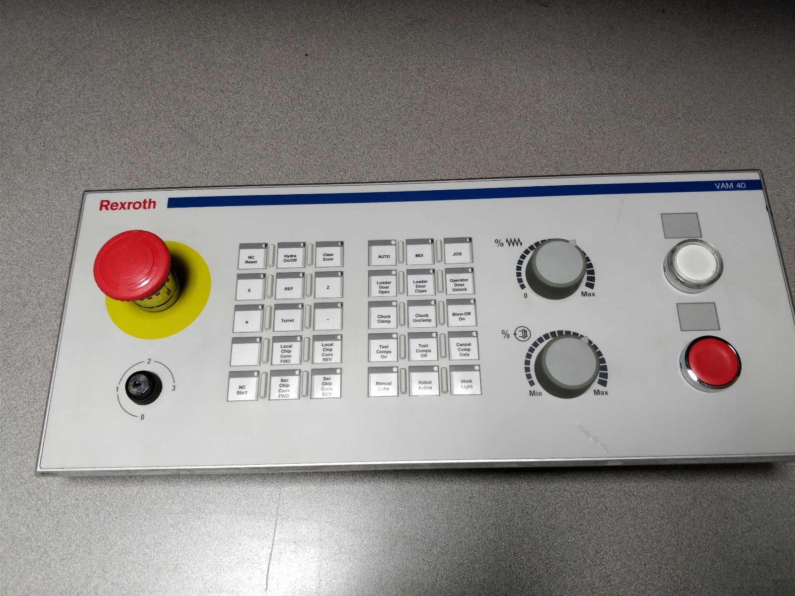 Rexroth machine control panel VAM40.2-PB-NA-TA-TA-VB-MA-1608-NN / VAM40 ...