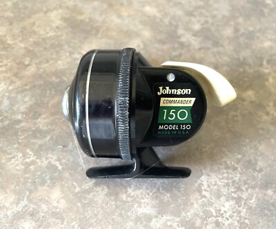 Vintage Johnson Commander 150 Accucast Fishing Reel USA Made Serviced ...
