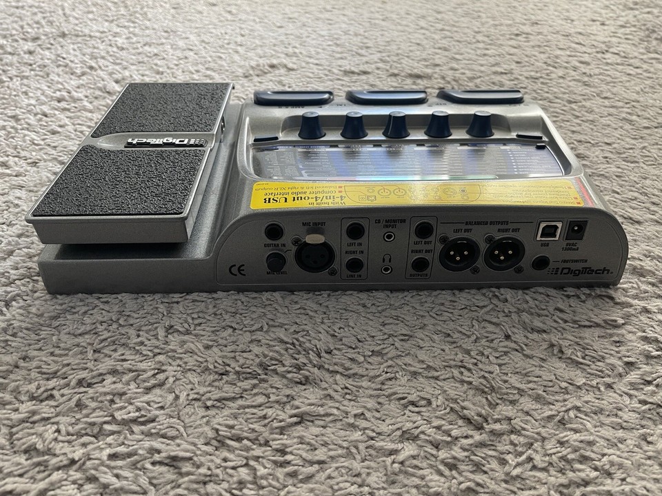 Digitech RPx400 Amp Modeler Multi Effects Processor Guitar Effect Pedal + PSU | eBay