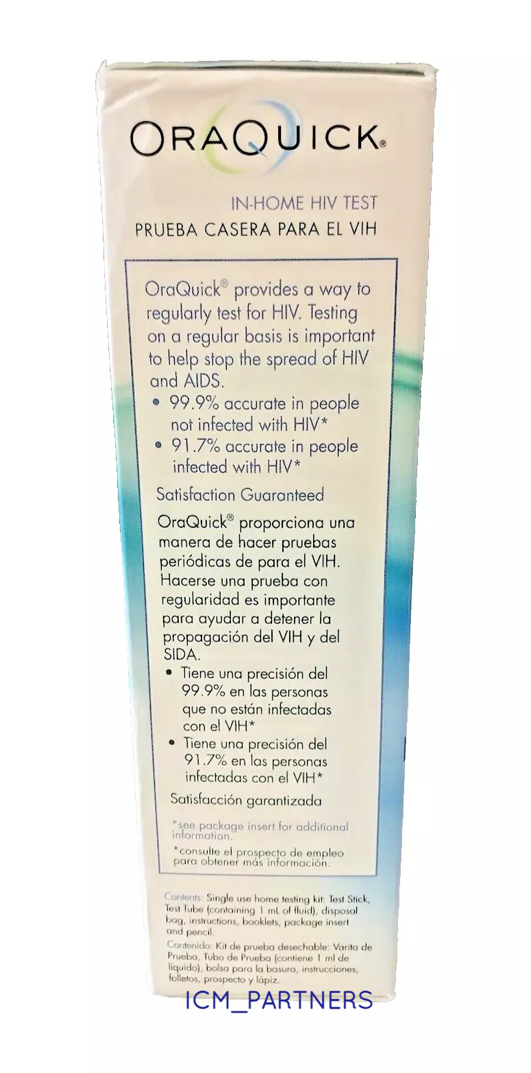 OraQuick HIV Home Test for sale online | eBay