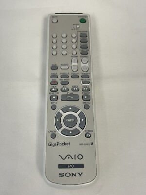 Genuine Remote Control PC Sony Vaio GigaPocket RM-GP4U No Receiver Unit ...