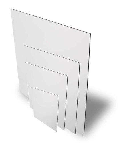Aluminium Dibond Composite Board. 3mm. White. A4, A3, A2, A1 , 50x50cm ...