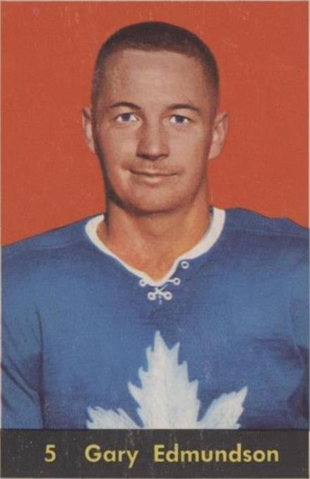 1960-61 Parkhurst - Garry Edmundson #5 for sale online | eBay
