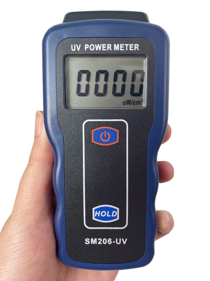 UV Power Meter Ultraviolet Light Source Radiation Intensity Tester ...