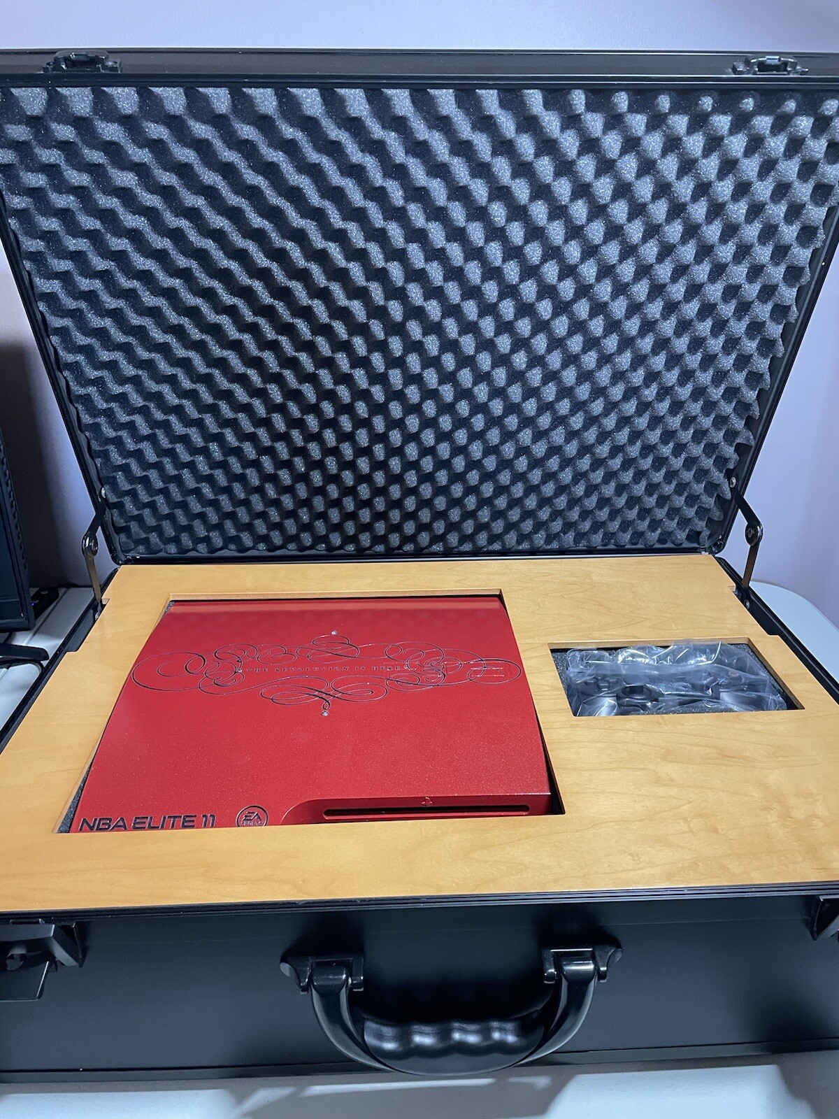 NBA Elite 11 EA SPORTS PlayStation 3 PS3 Slim Red Console With ...