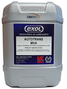 EXOL MVA FULLY SYNTHETIC ATF FLUID M1375.4, ZF TE-ML09,11A, 11B, 14C 20 ...