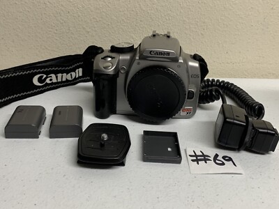 Canon Rebel XT EOS 8MP DS126071 Body Strap Digital DSLR Camera ...