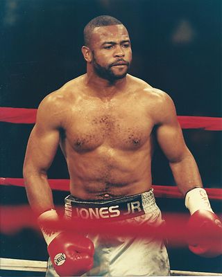 ROY JONES JR 8X10 PHOTO BOXING PICTURE CLOSE UP IN RING | eBay