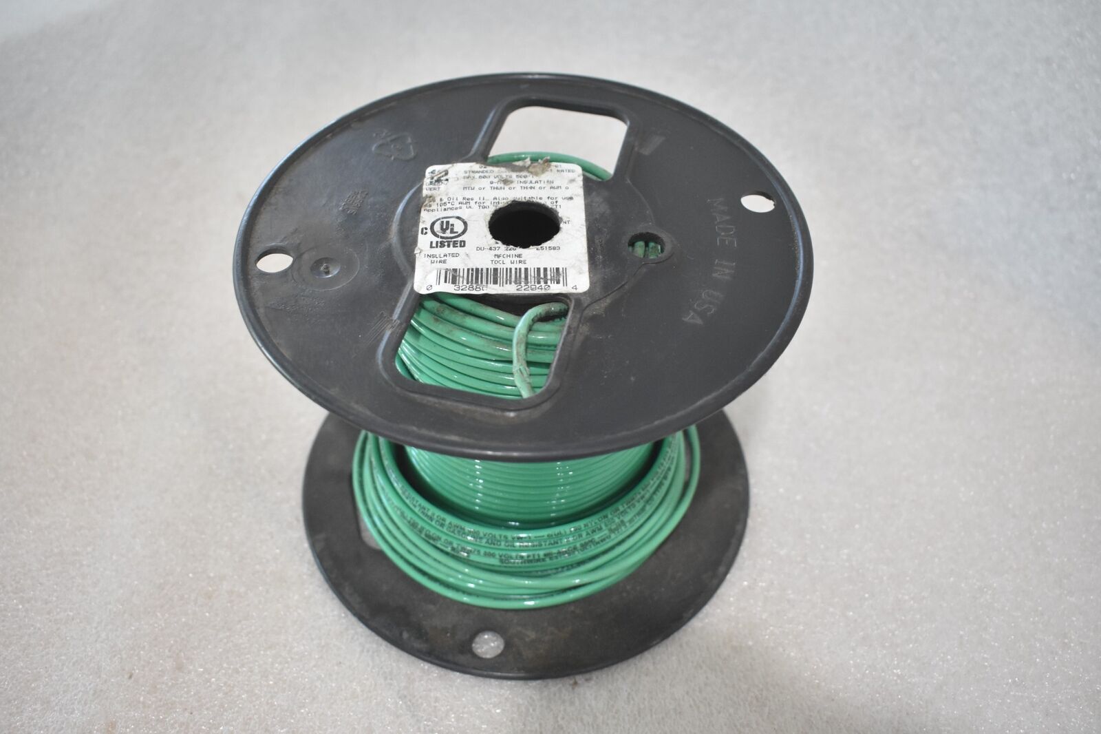 SOUTHWIRE E51583 12-AWG 600V GAS AND OIL RESISTANT WIRE (LOT OF 90+ FT ...