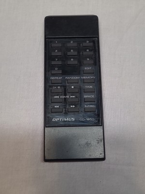 Optimus CD-1650 CD Player Remote | eBay