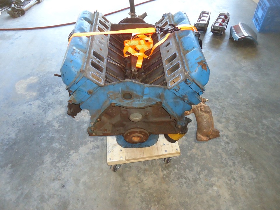 OLDSMOBILE OLDS BIG BLOCK 455 ROCKET V8 CORE ENGINE | eBay